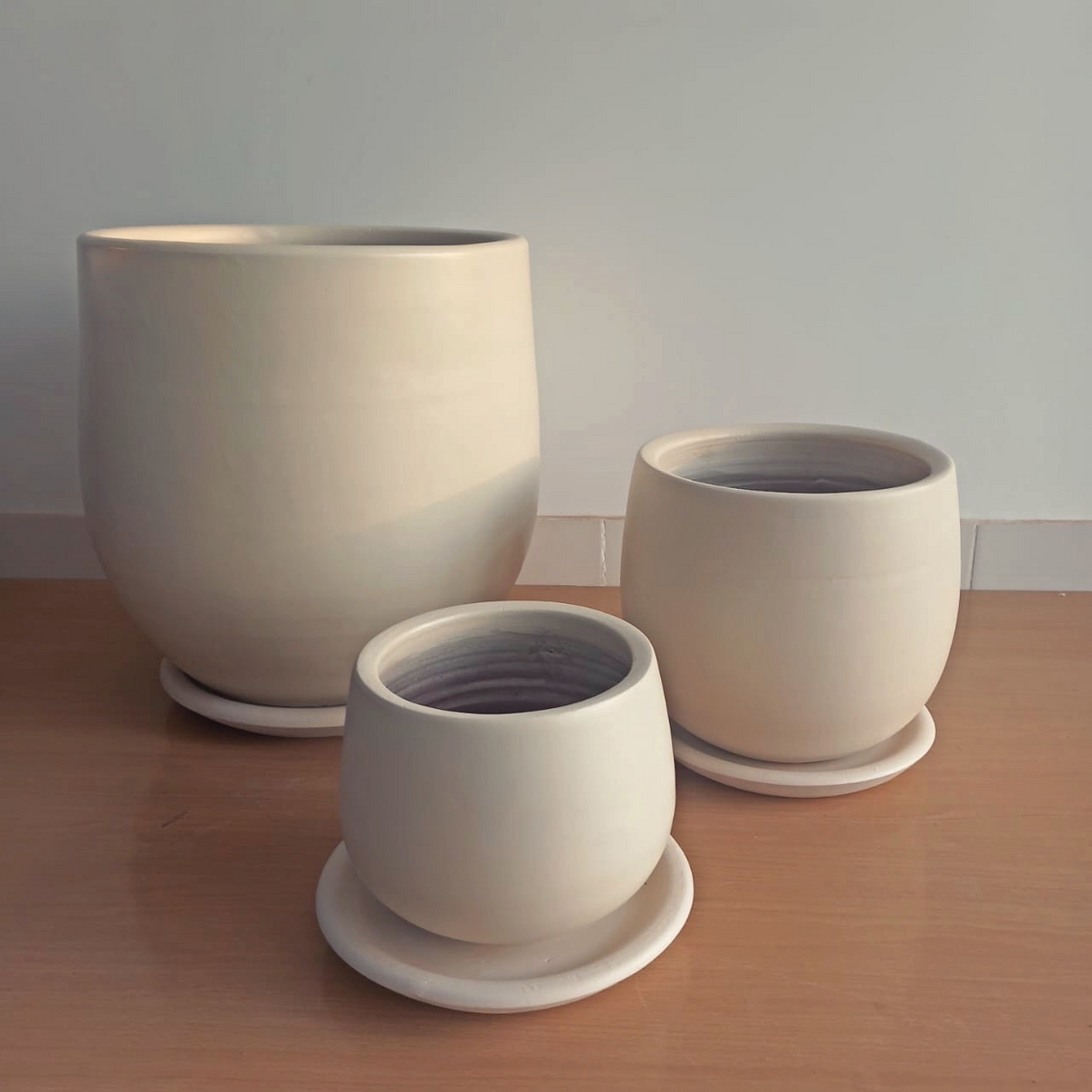 Large Modern Trio Planters – Plantcultcairo